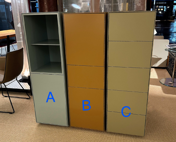 Piure Nex Box met deur en open vak (A) | Gerritsma Interieur