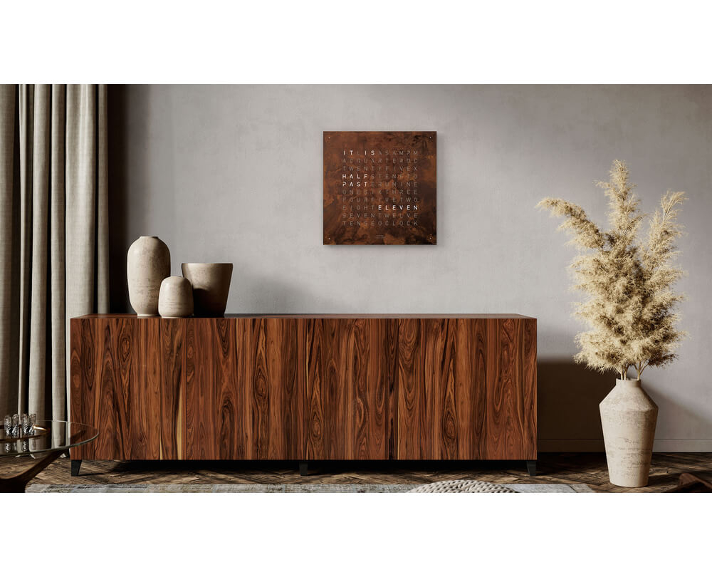 Qlocktwo Classic Creator's Edition klokken (45 cm) | Gerritsma Interieur