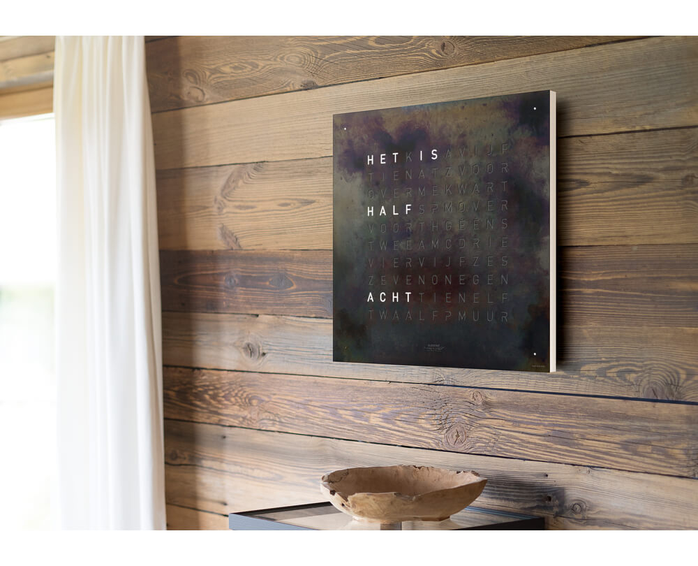 Qlocktwo Classic Creator's Edition klokken (45 cm) | Gerritsma Interieur